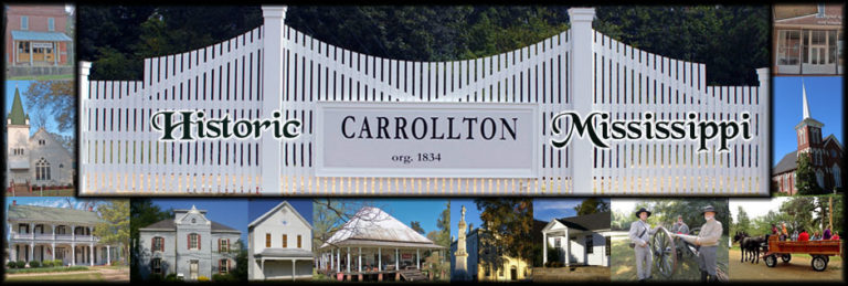 historic_carrollton_ms_header2 - Town of Carrollton, Mississippi